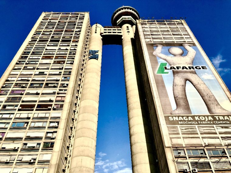 Exploring Belgrade’s Western City Gate aka Genex Building - Ramblin' Randy
